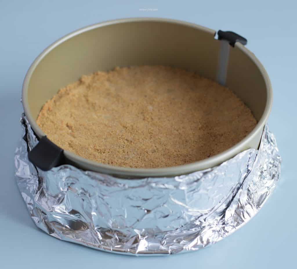 New York Style Cheesecake with Shortbread Crust - Flour Child