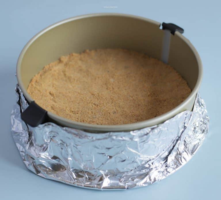 New York Style Cheesecake with Shortbread Crust - Flour Child