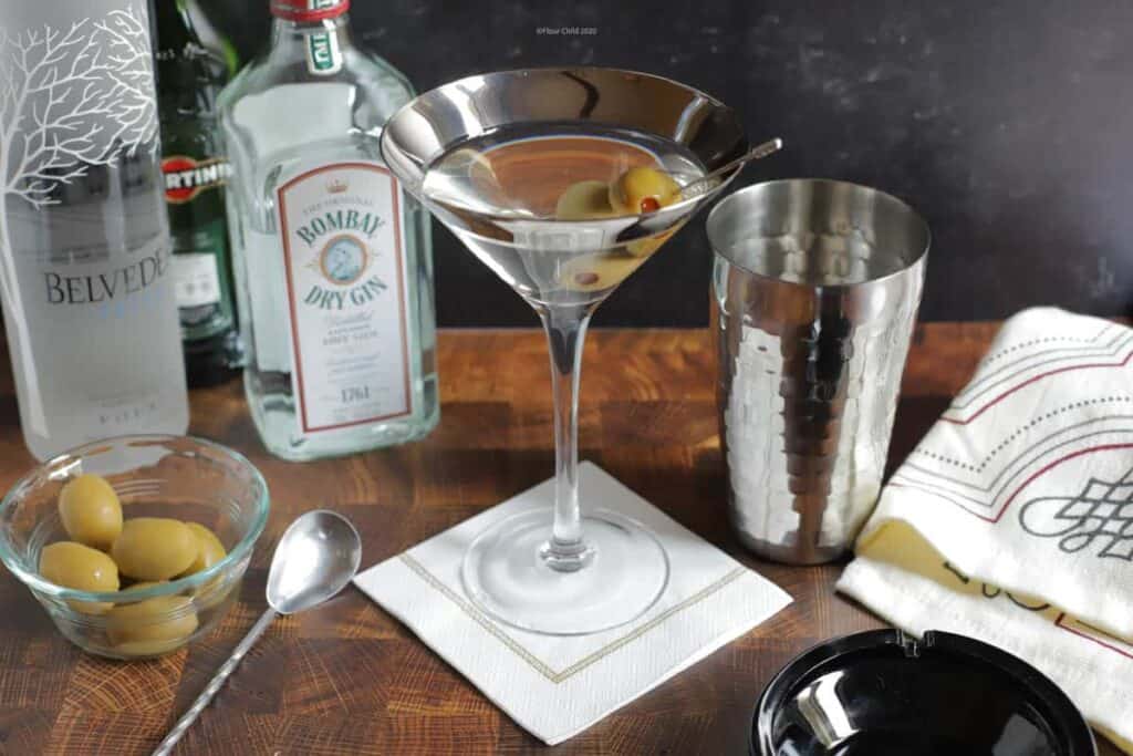 Classic Martini Cocktail Recipe - Flour Child