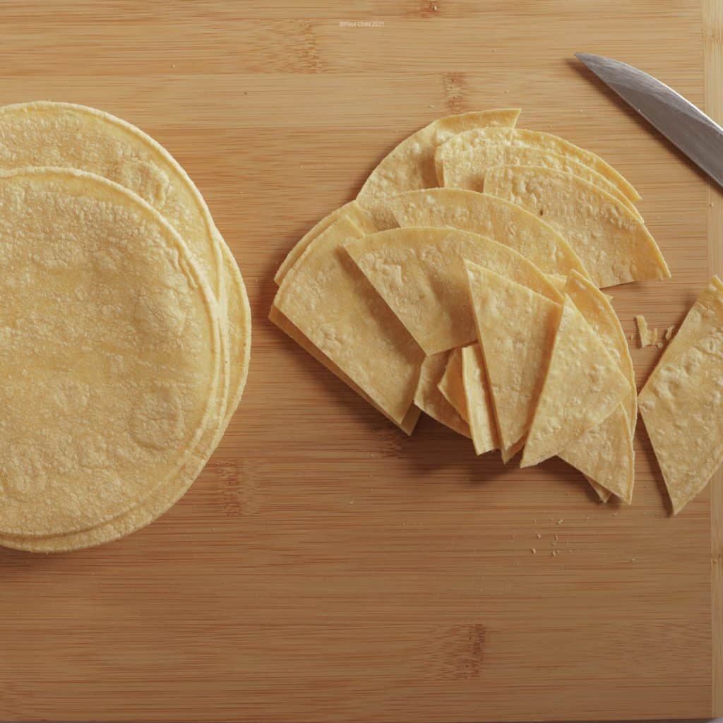 Homemade Baked or Fried Tortilla Chips - Ready in Minutes - Flour Child
