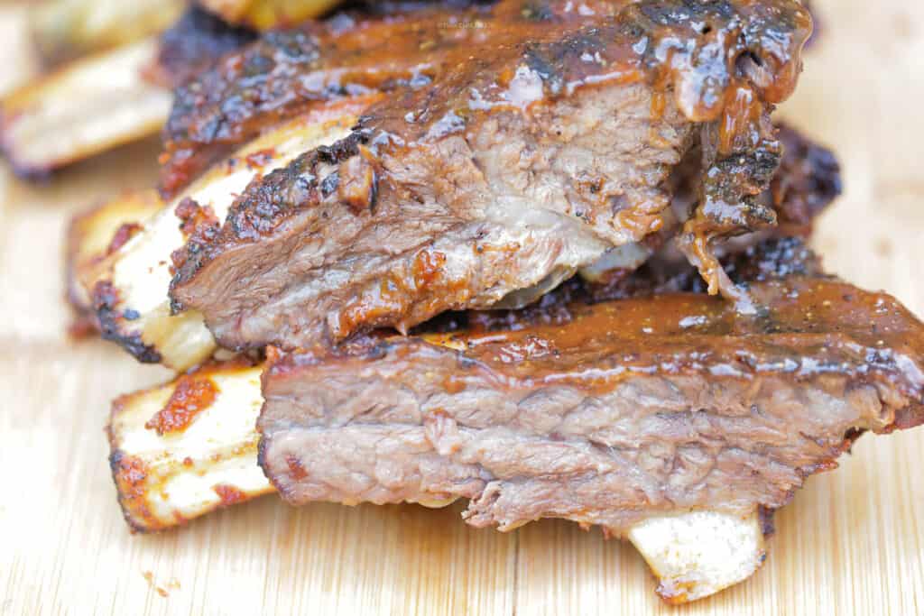 Grilled Barbecued Beef Short Ribs - Flour Child