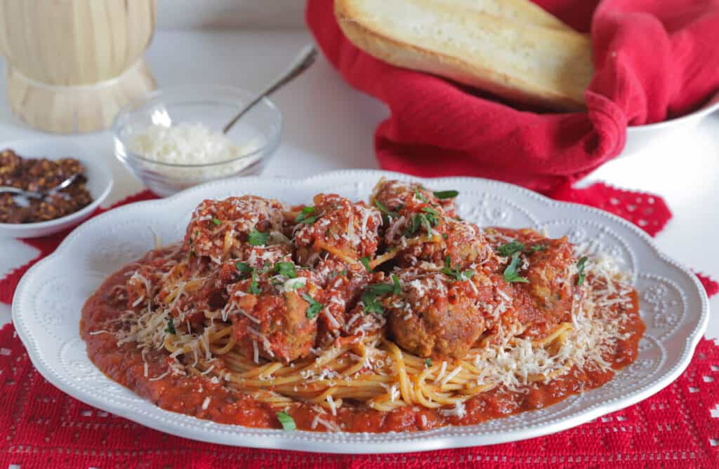Frank Sinatra's Recipe for Spaghetti and Meatballs - Flour Child